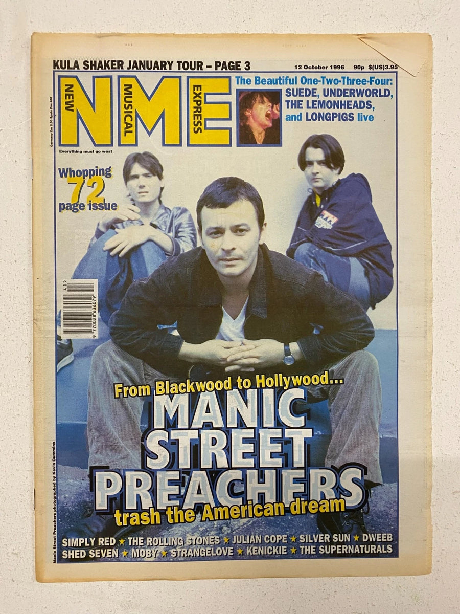 NME Oct 12 1996 – Vintage Magazine Company