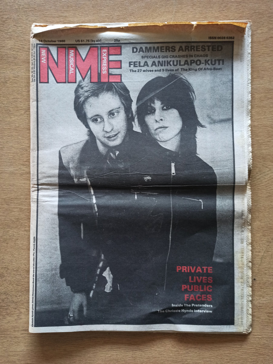 NME Oct 18 1980 – Vintage Magazine Company