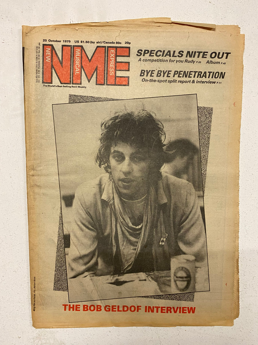 NME Oct 20 1979 – Vintage Magazine Company