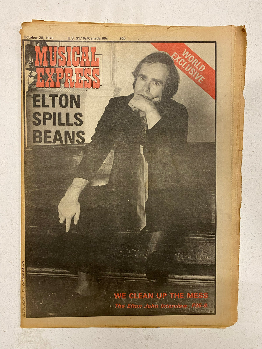 NME Oct 28 1978 – Vintage Magazine Company