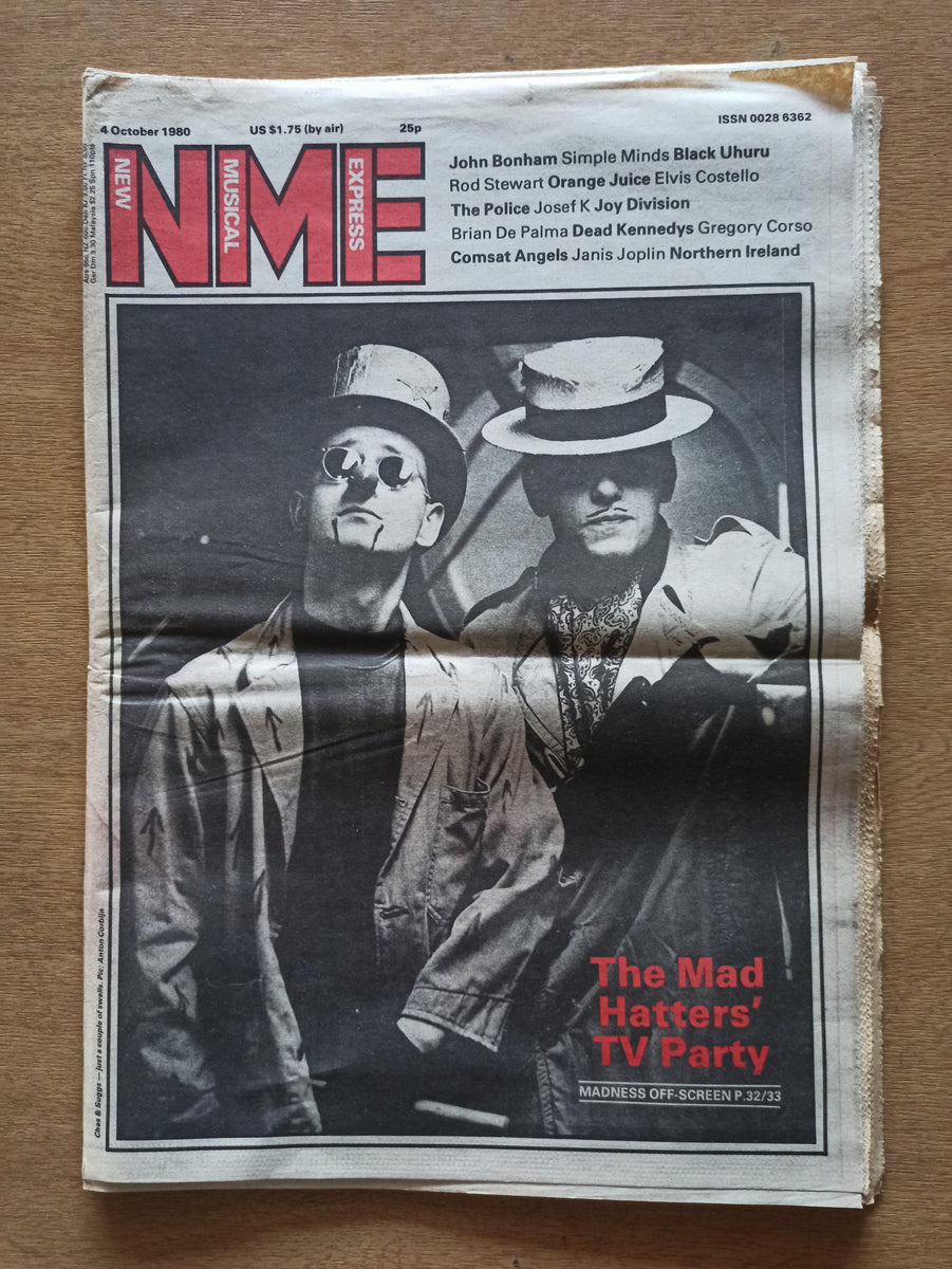 NME Oct 4 1980 – Vintage Magazine Company
