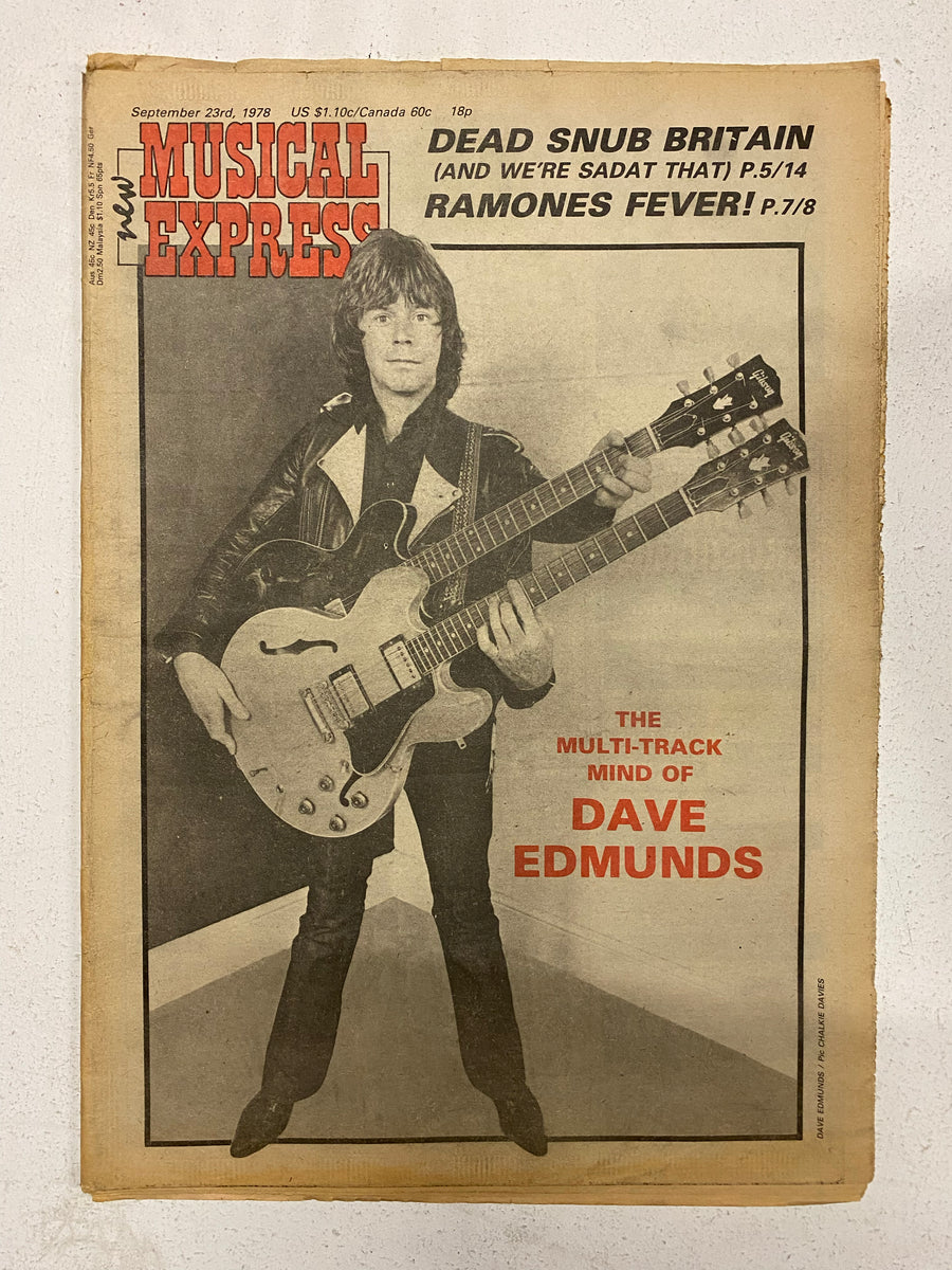NME Sept 23 1978 – Vintage Magazine Company