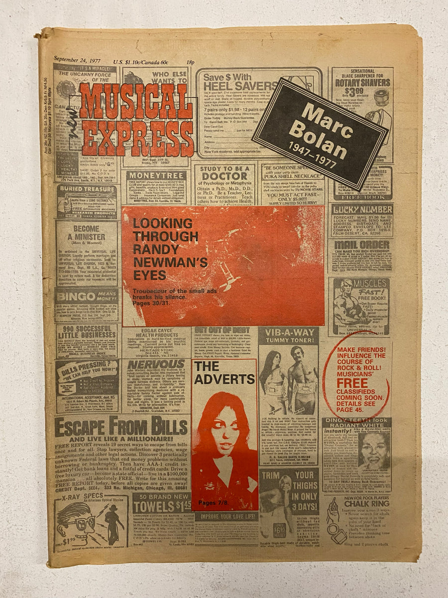 NME Sept 24 1977 – Vintage Magazine Company