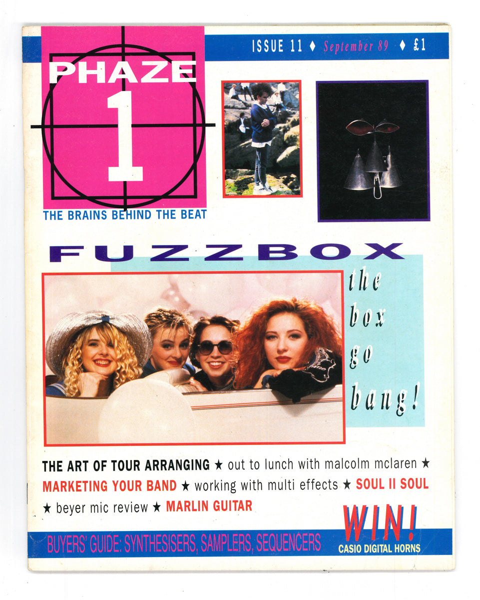 Phaze 1 No 11 Sept 1989 – Vintage Magazine Company