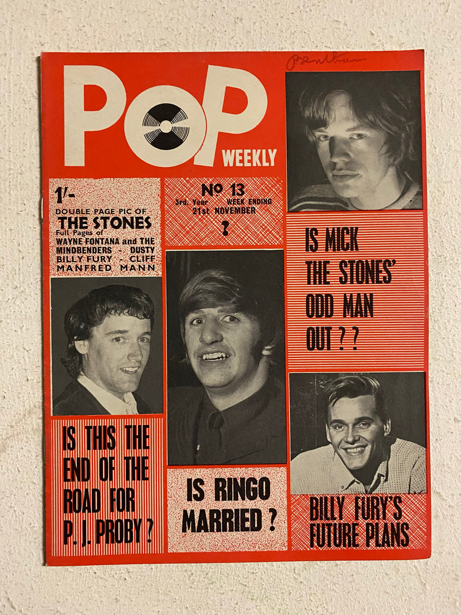 Pop Weekly Vol 3 No 13 1964 – Vintage Magazine Company
