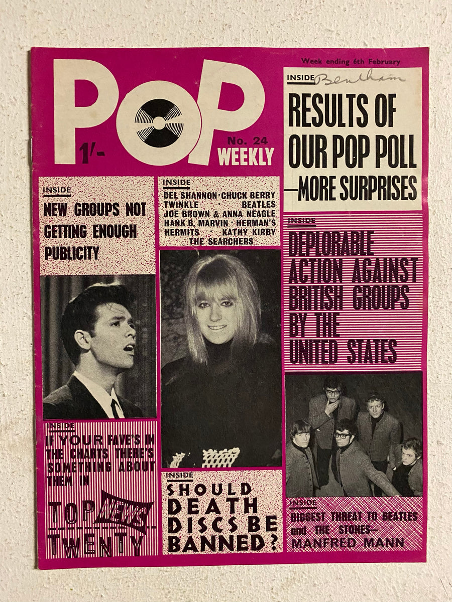 Pop Weekly Vol 3 No 24 1965 – Vintage Magazine Company