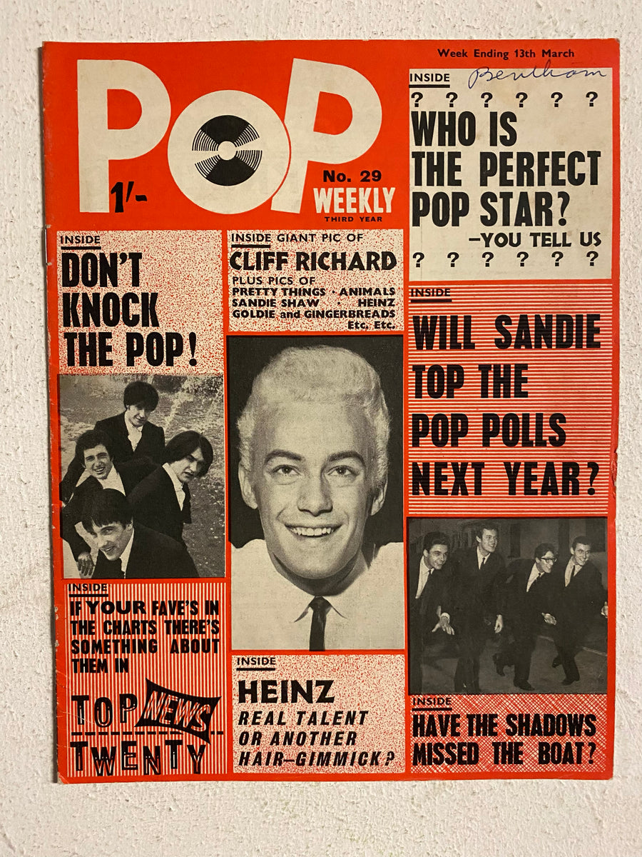 Pop Weekly Vol 3 No 29 1965 – Vintage Magazine Company