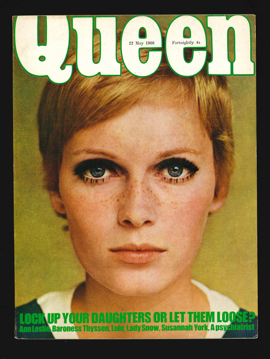 Queen May 22 1968 - Mia Farrow – Vintage Magazine Company