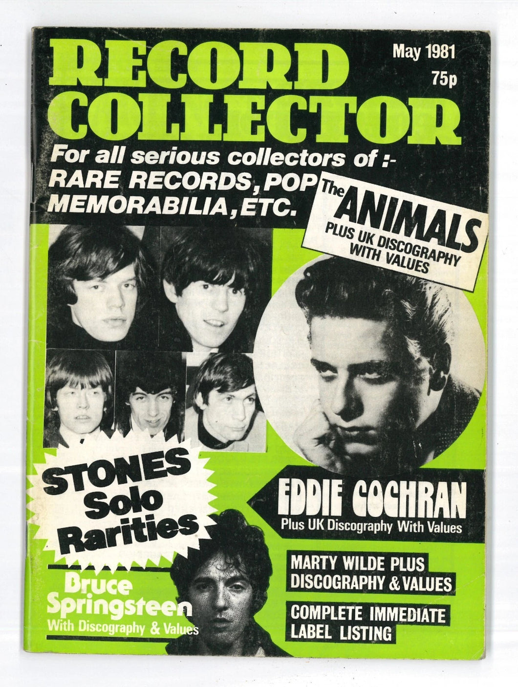 Record Collector No 21 May 1981 – Vintage Magazine Company