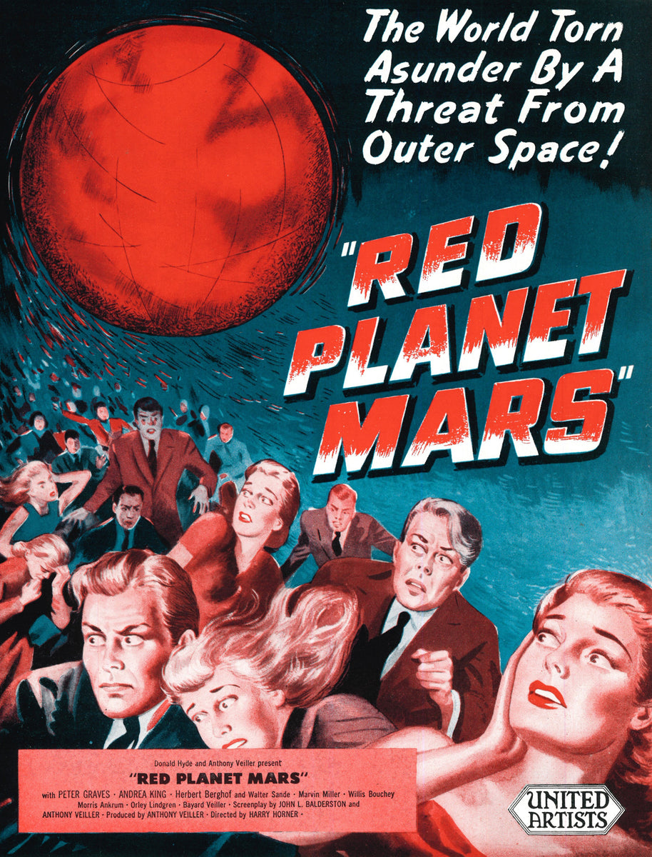Red Planet Mars Art Print – Vintage Magazine Company