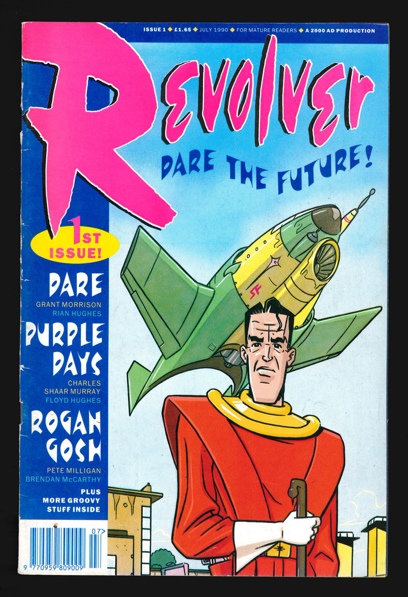 Revolver Dare The Future 1st Issue July 1990 – Vintage Magazine Company