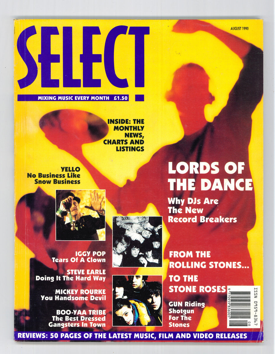 Select Aug 1990 – Vintage Magazine Company