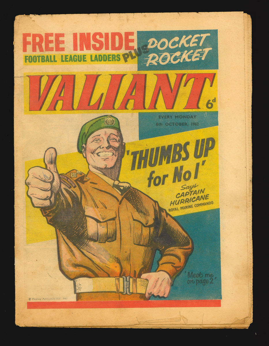 Valiant No 1 Oct 6 1962 – Vintage Magazine Company