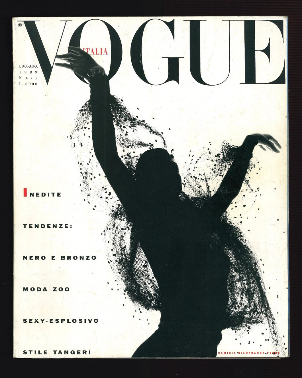 Vogue Italia July Aug 1989 – Vintage Magazine Company