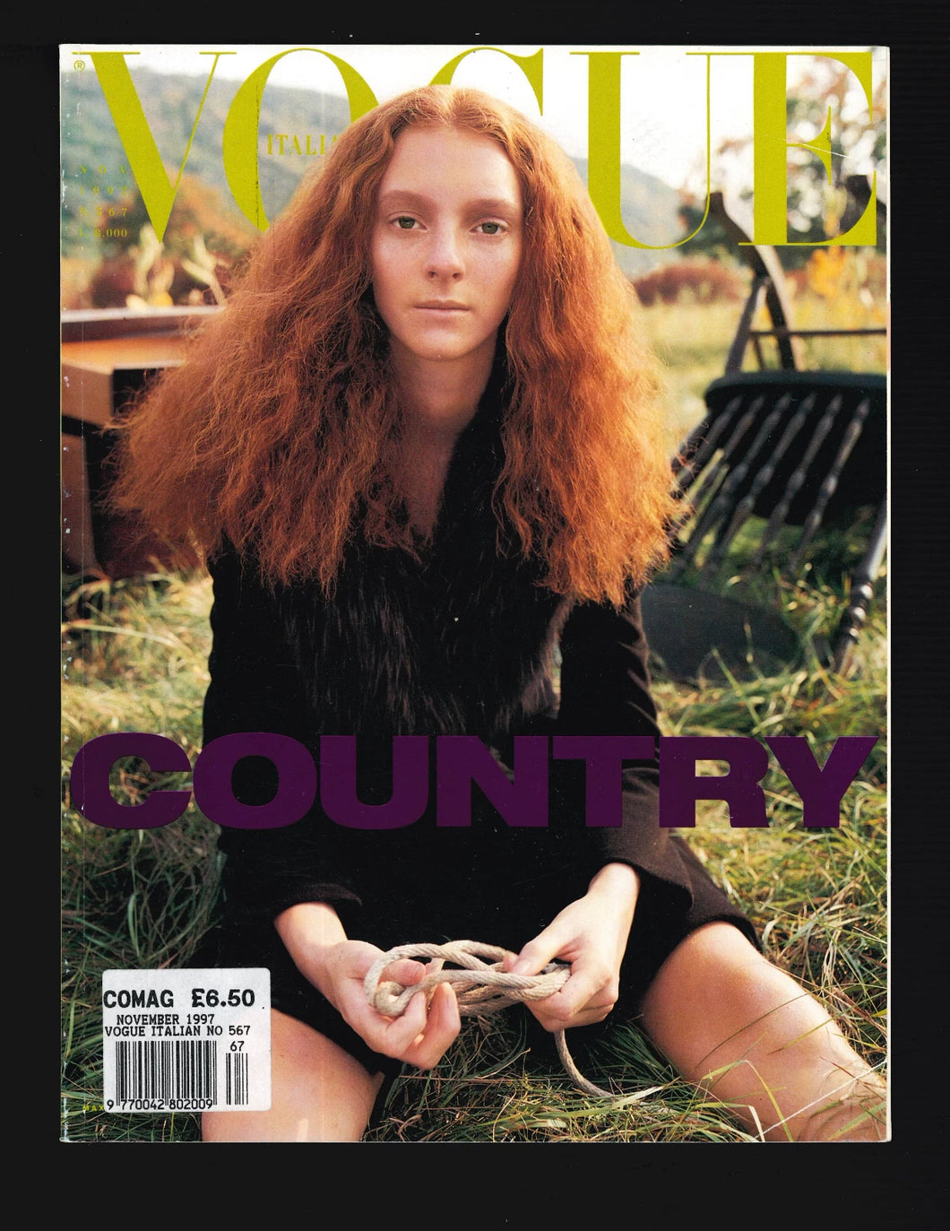Vogue Italia Nov 1997 – Vintage Magazine Company