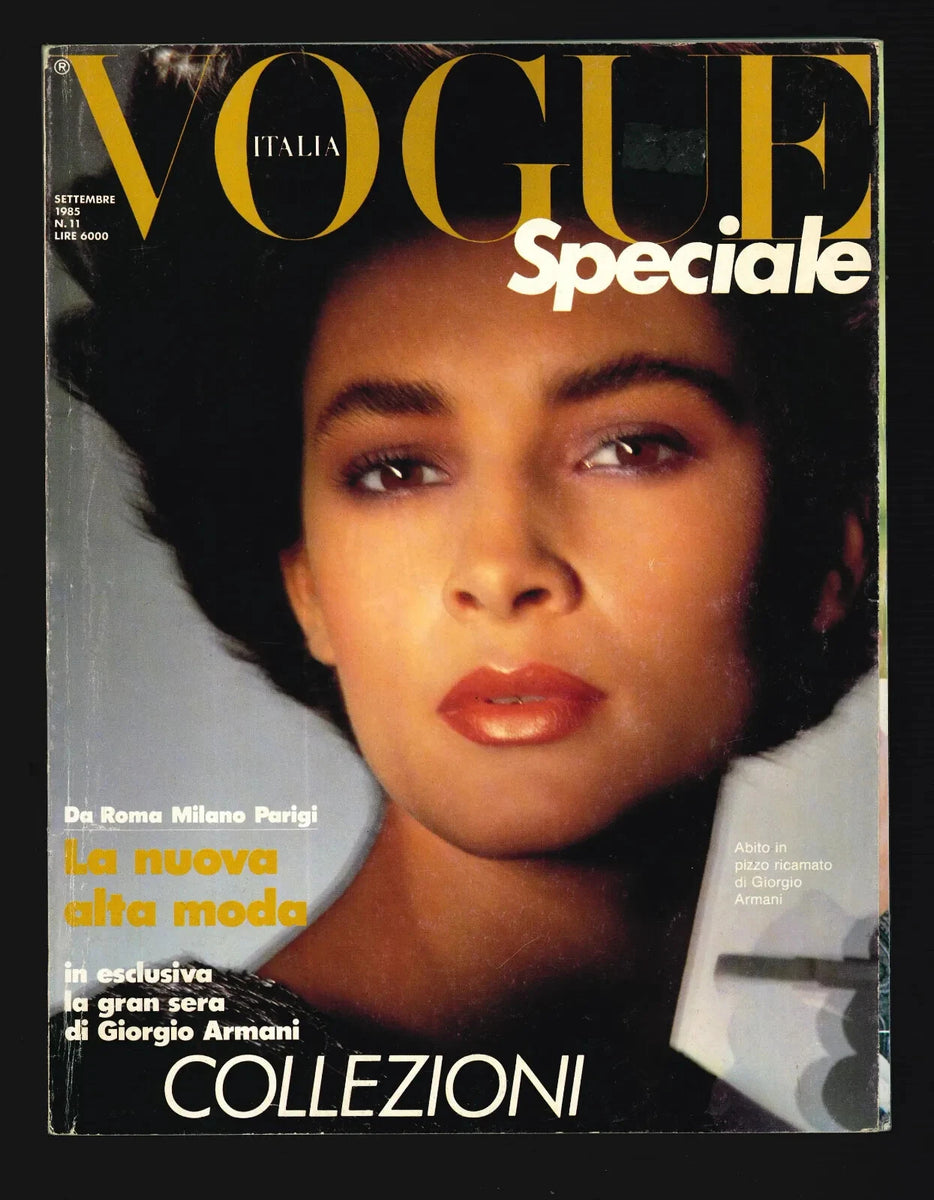 Vogue Italia Sept 1985 – Vintage Magazine Company