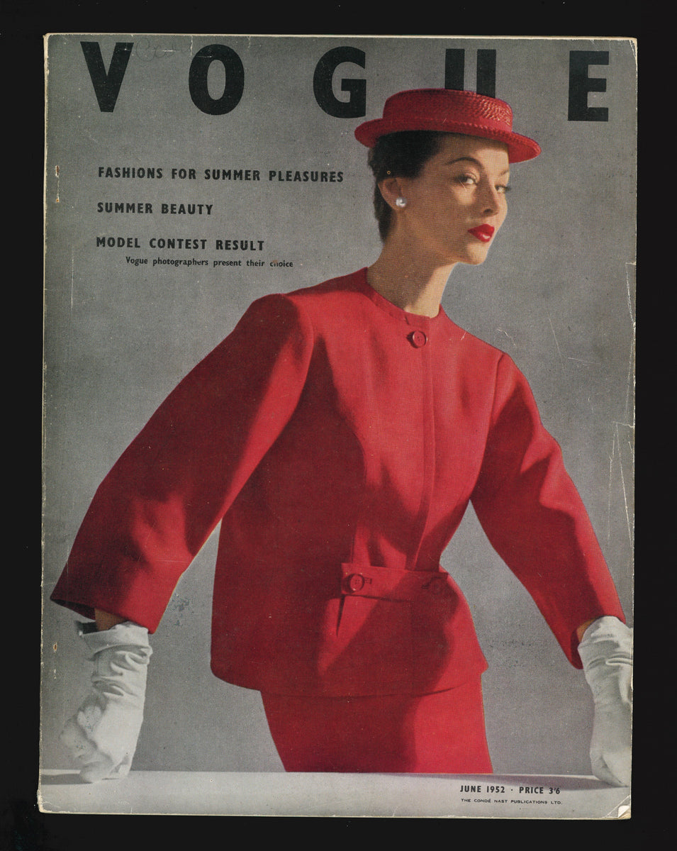 Vogue UK June 1952 – Vintage Magazine Company