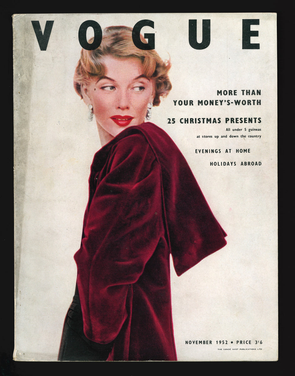 Vogue UK Nov 1952 – Vintage Magazine Company