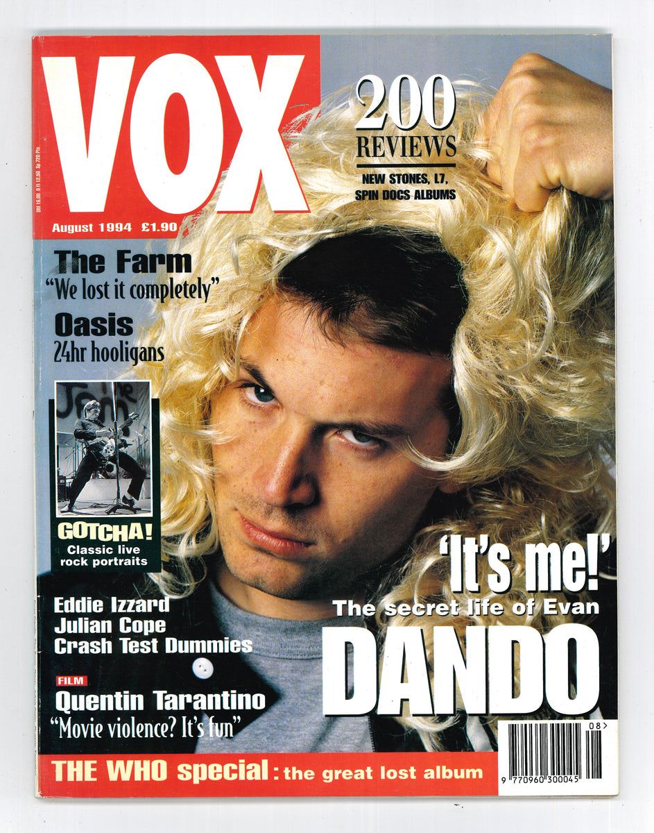 Vox Aug 1994 – Vintage Magazine Company