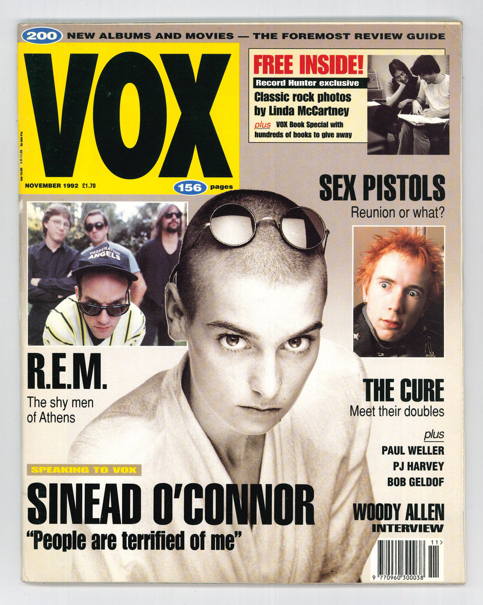 Vox Nov 1992 – Vintage Magazine Company