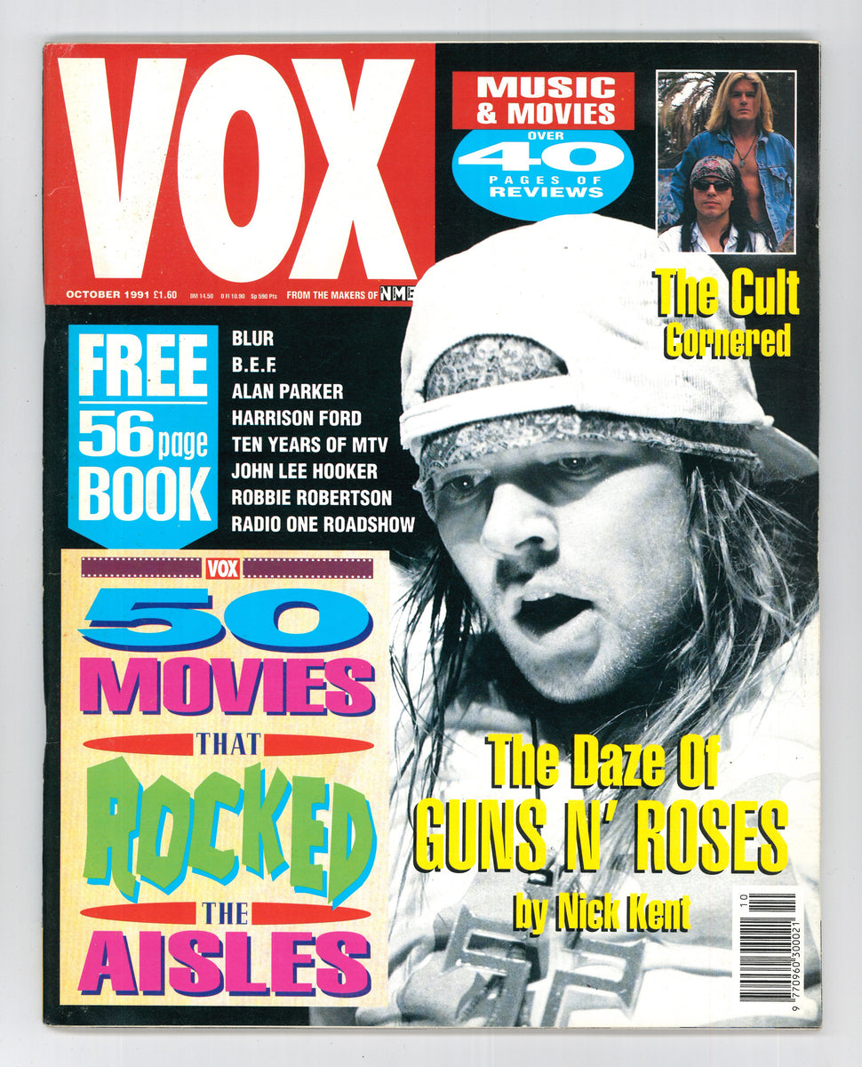 Vox Oct 1991 – Vintage Magazine Company