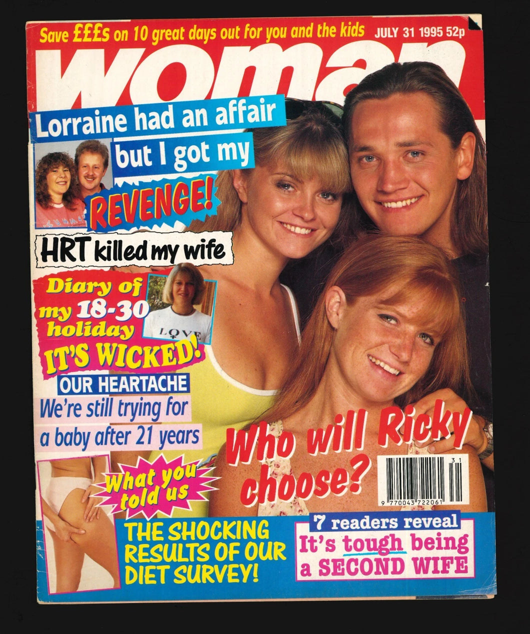 Woman July 31 1995 – Vintage Magazine Company
