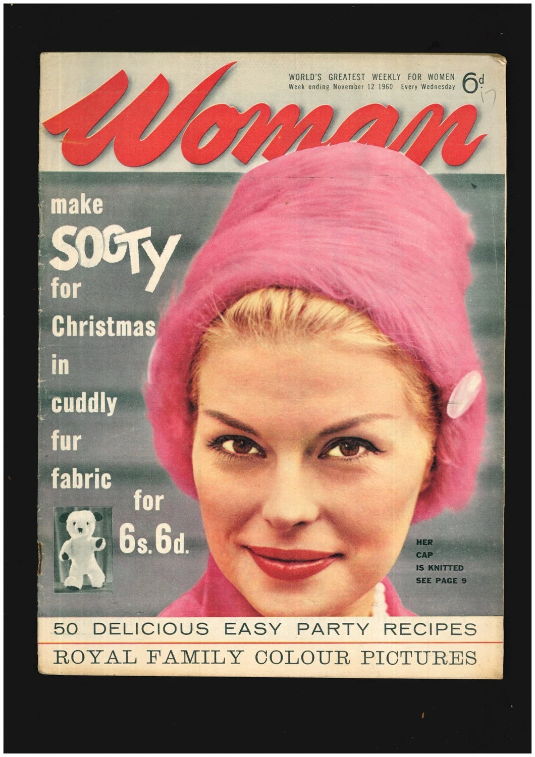 Woman Nov 12 1960 – Vintage Magazine Company