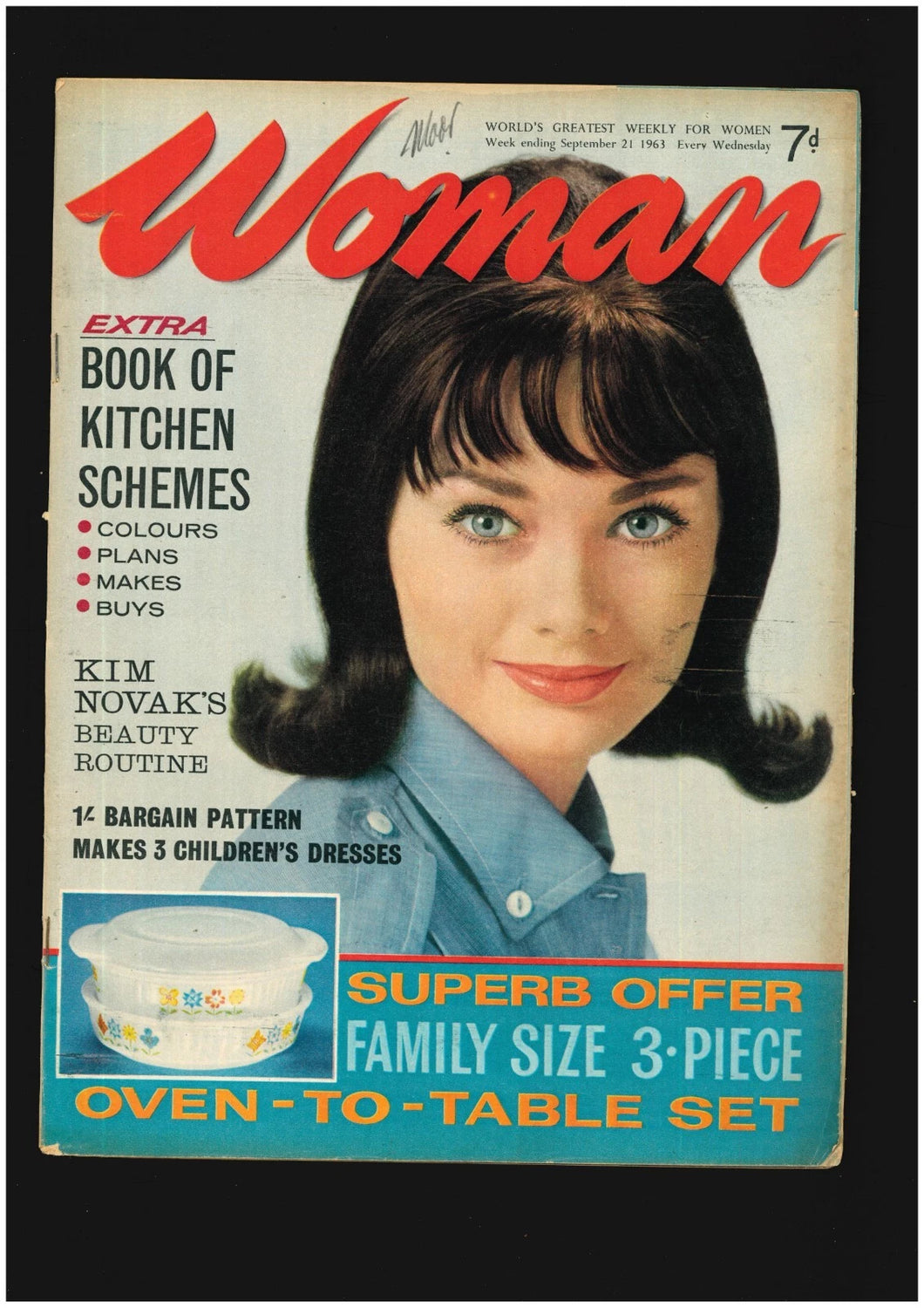 Woman Sept 21 1963 – Vintage Magazine Company