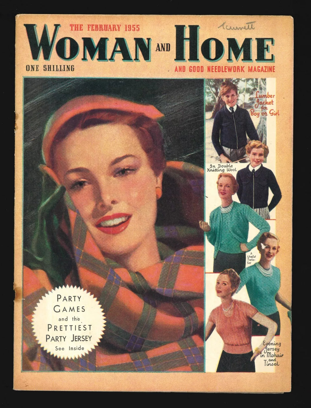 Woman and Home Feb 1955 – Vintage Magazine Company