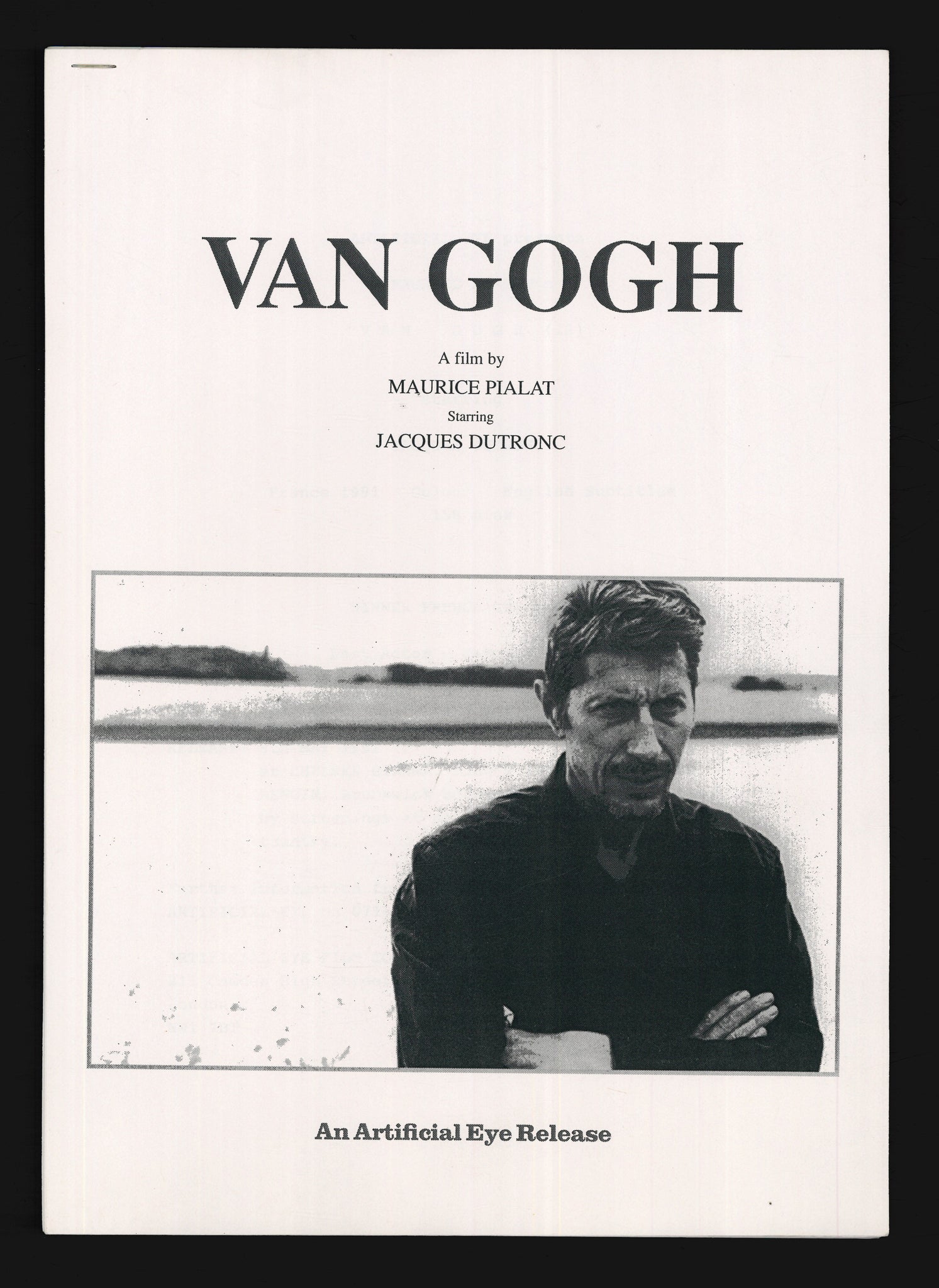 Van Gogh, 1991 Press Kit – Vintage Magazine Company