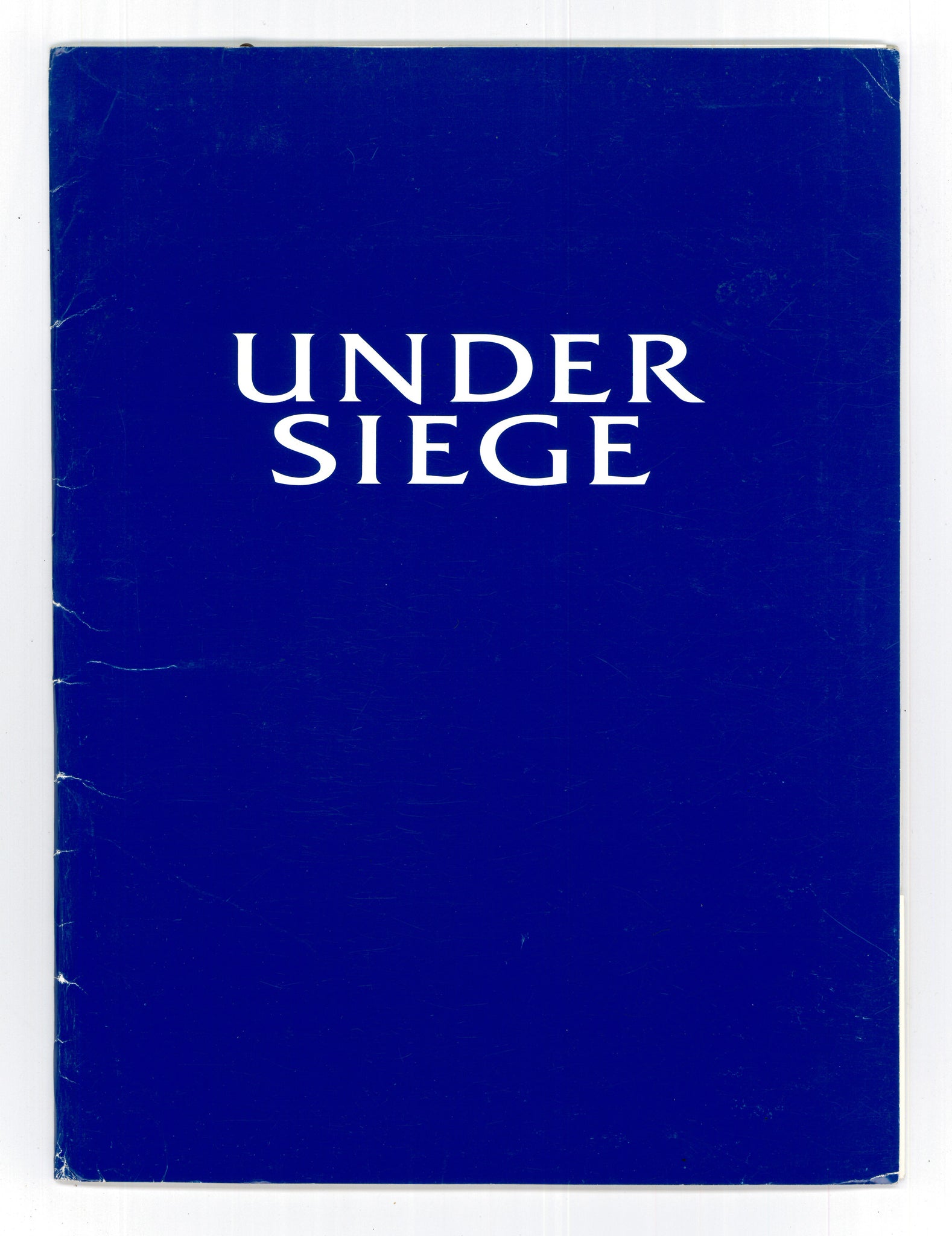 Under Siege, 1992 Press Kit – Vintage Magazine Company