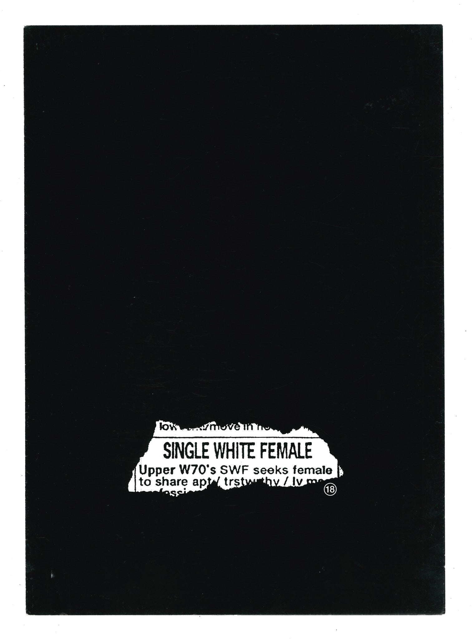 Single White Female, 1992 Press Kit – Vintage Magazine Company