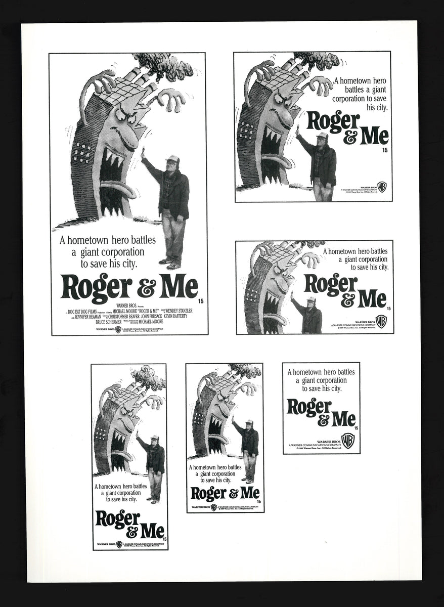 Roger and Me, 1989 Press Kit – Vintage Magazine Company