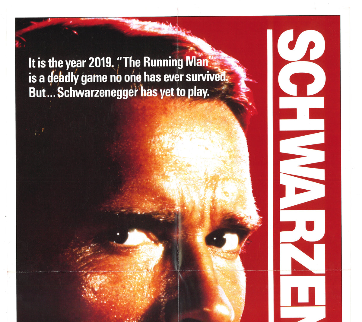Running Man, 1987 Press Kit – Vintage Magazine Company