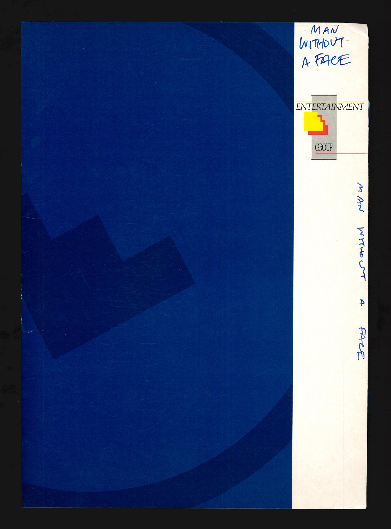 Man Without a Face, 1993 Press Kit – Vintage Magazine Company