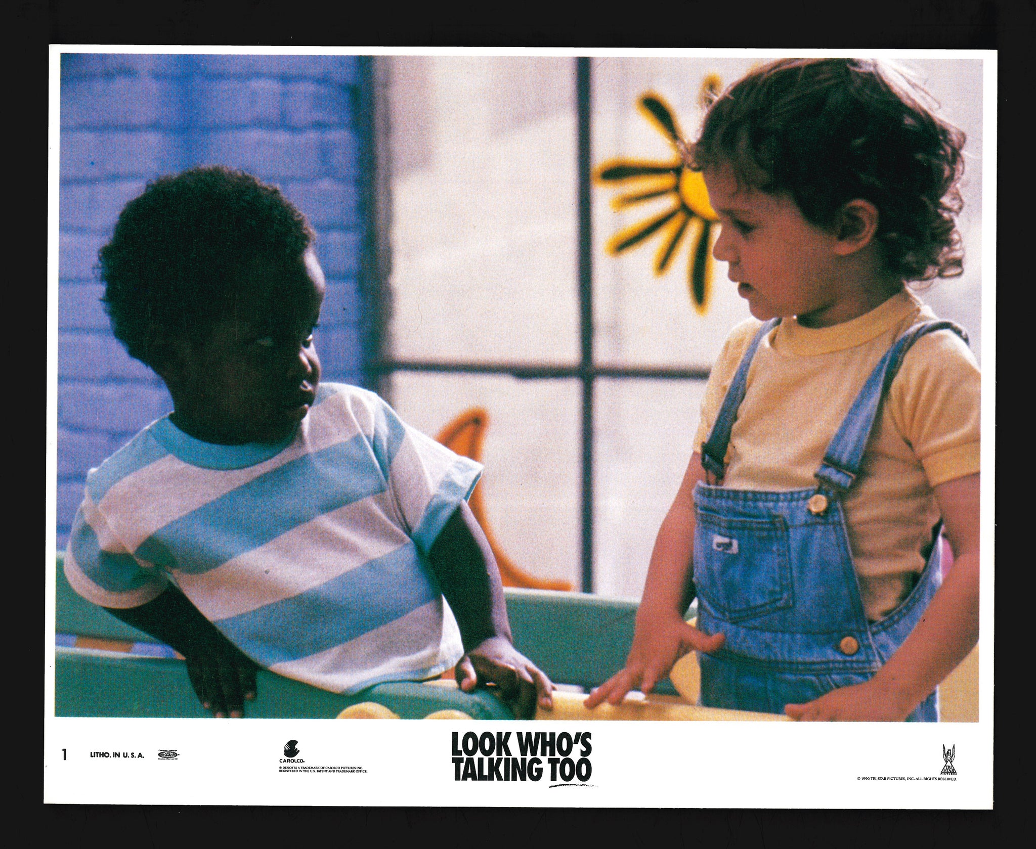 Look Who's Talking Too, 1990 Press Kit – Vintage Magazine Company