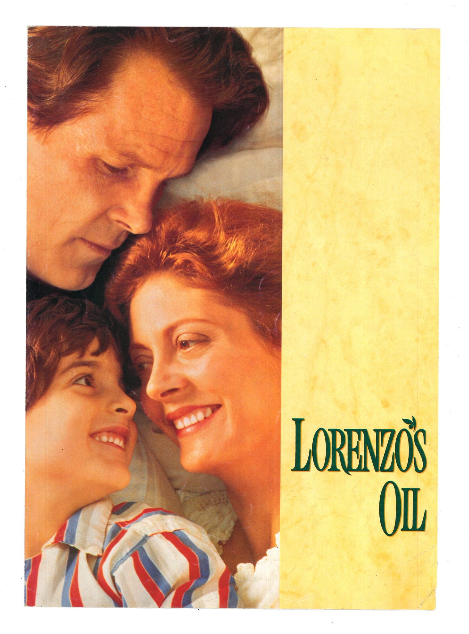 Lorenzo's Oil, 1992 Press Kit – Vintage Magazine Company