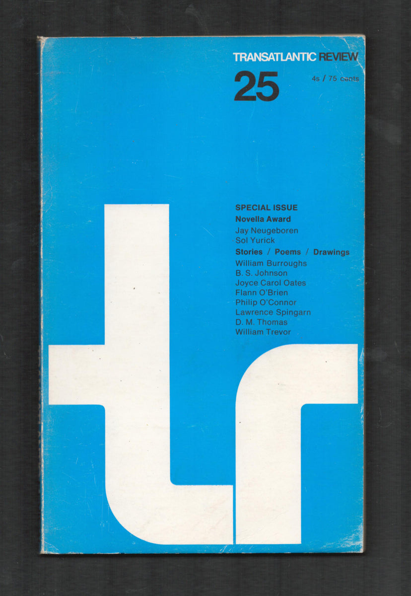 Transatlantic Review No 25 March 1967 – Vintage Magazine Company