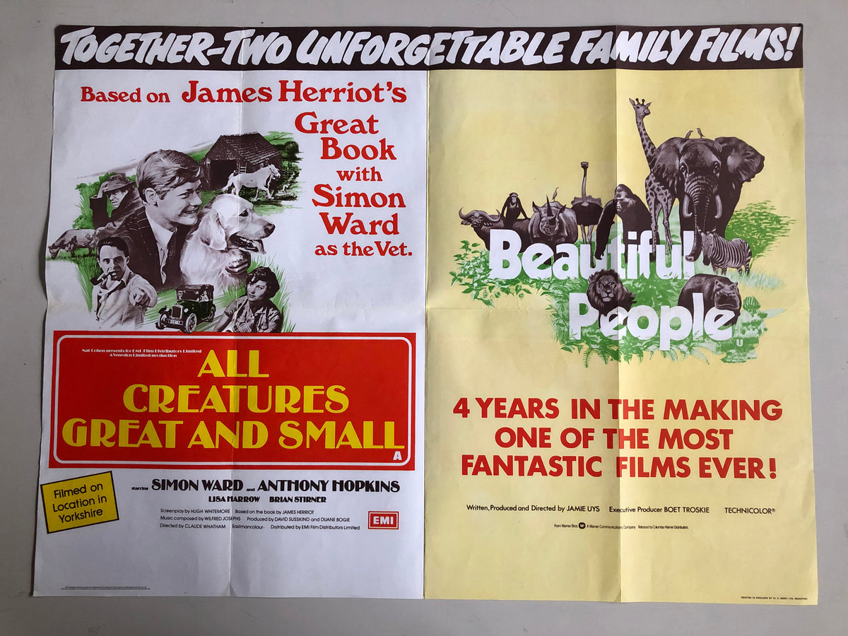 All Creatures Great and Small and Beautiful People, 1975 – Vintage ...