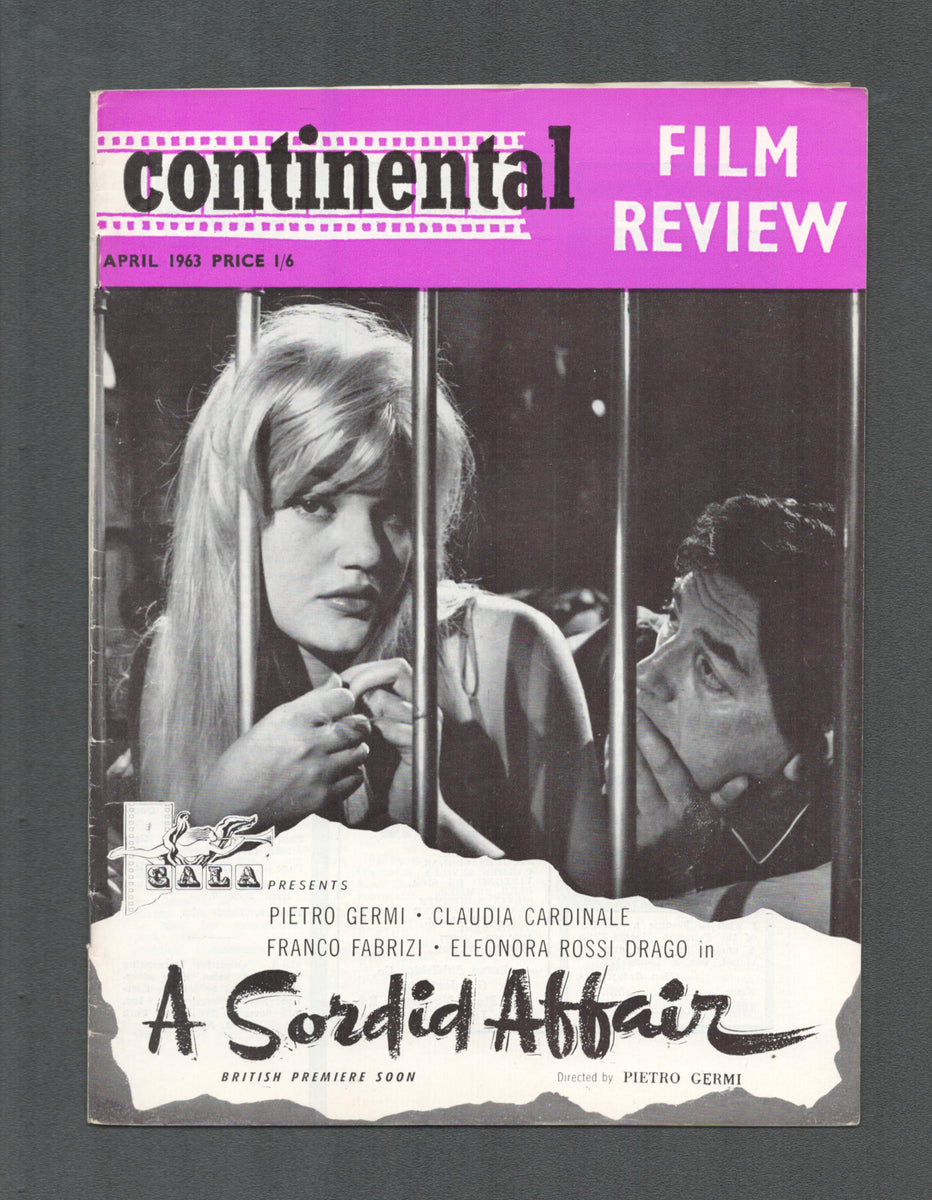 Continental Film Review Apr 1963 – Vintage Magazine Company