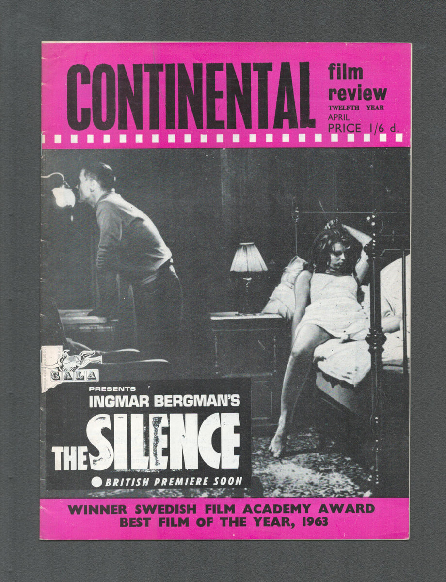 Continental Film Review Apr 1964 – Vintage Magazine Company