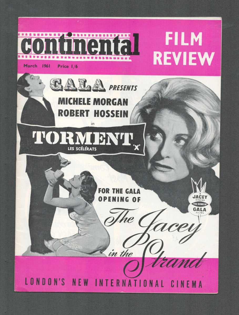 Continental Film Review Mar 1961 – Vintage Magazine Company