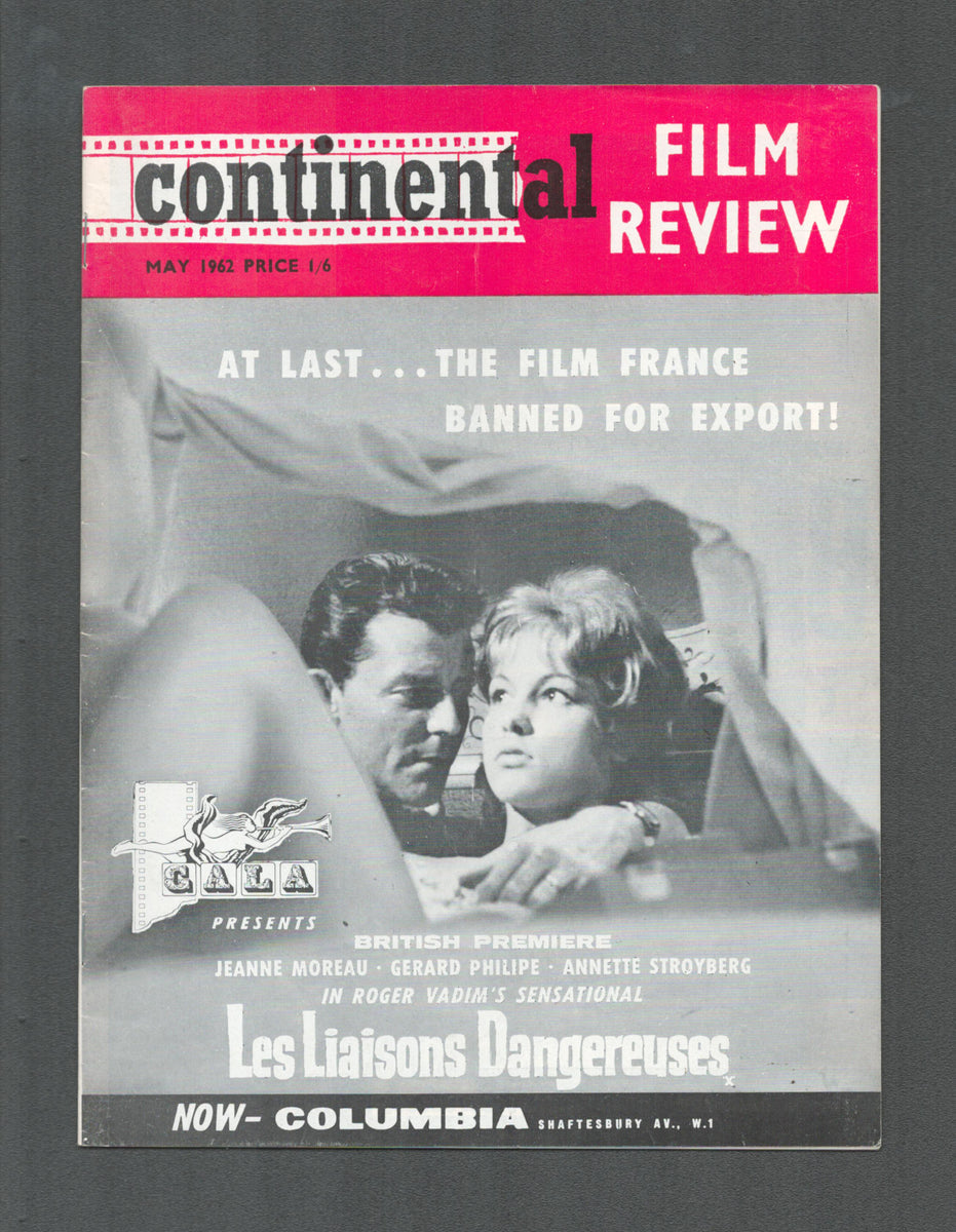 Continental Film Review May 1962 – Vintage Magazine Company