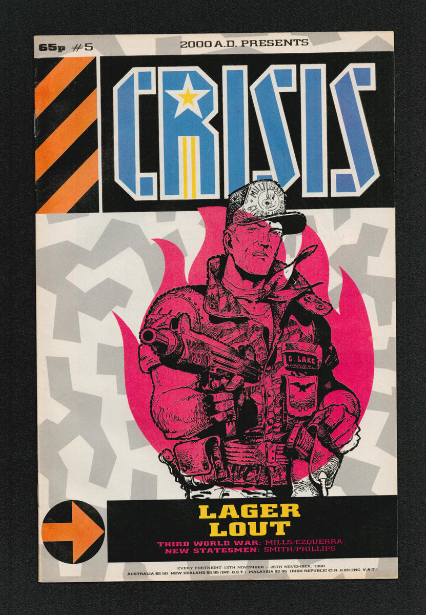 Crisis No 5 Nov 12 1988 – Vintage Magazine Company