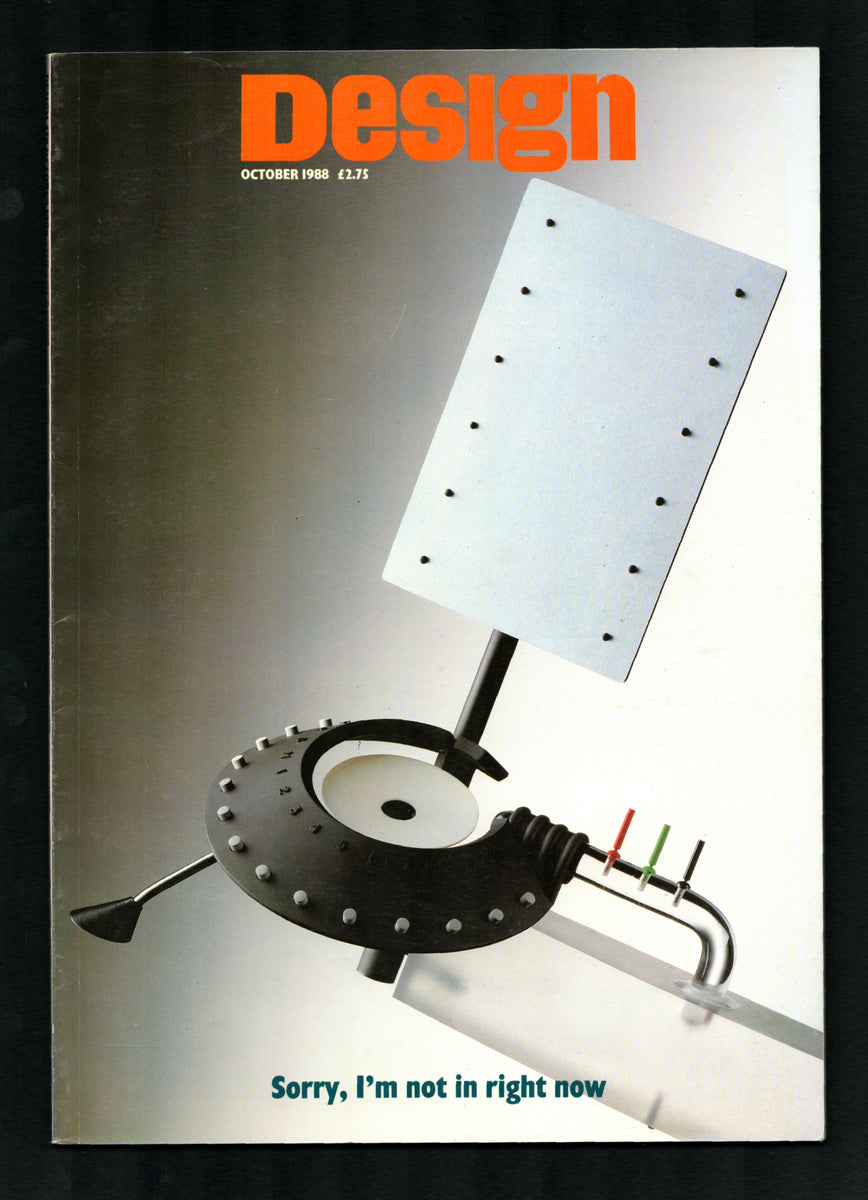 Design Oct 1988 – Vintage Magazine Company