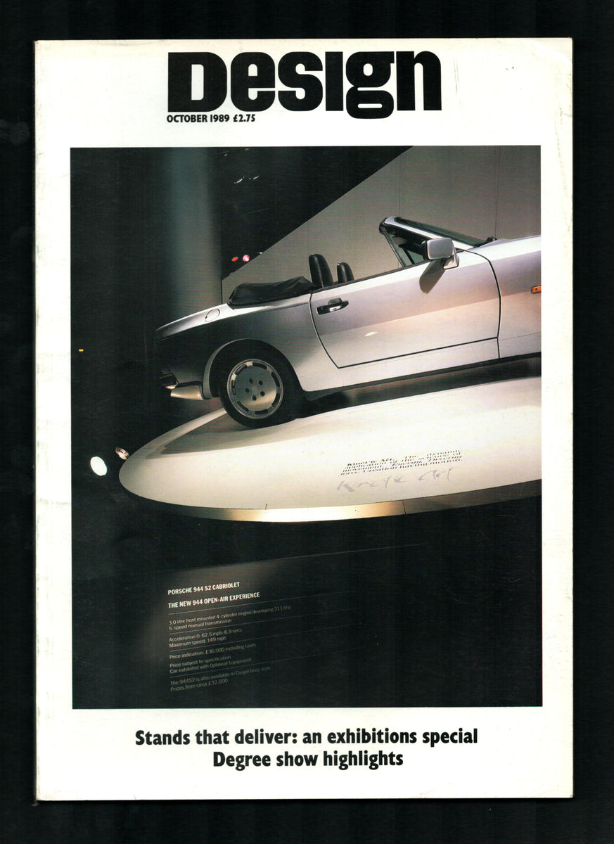 Design Oct 1989 – Vintage Magazine Company
