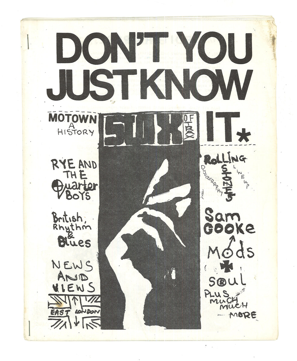 Don't You Just Know It Issue 1 – Vintage Magazine Company