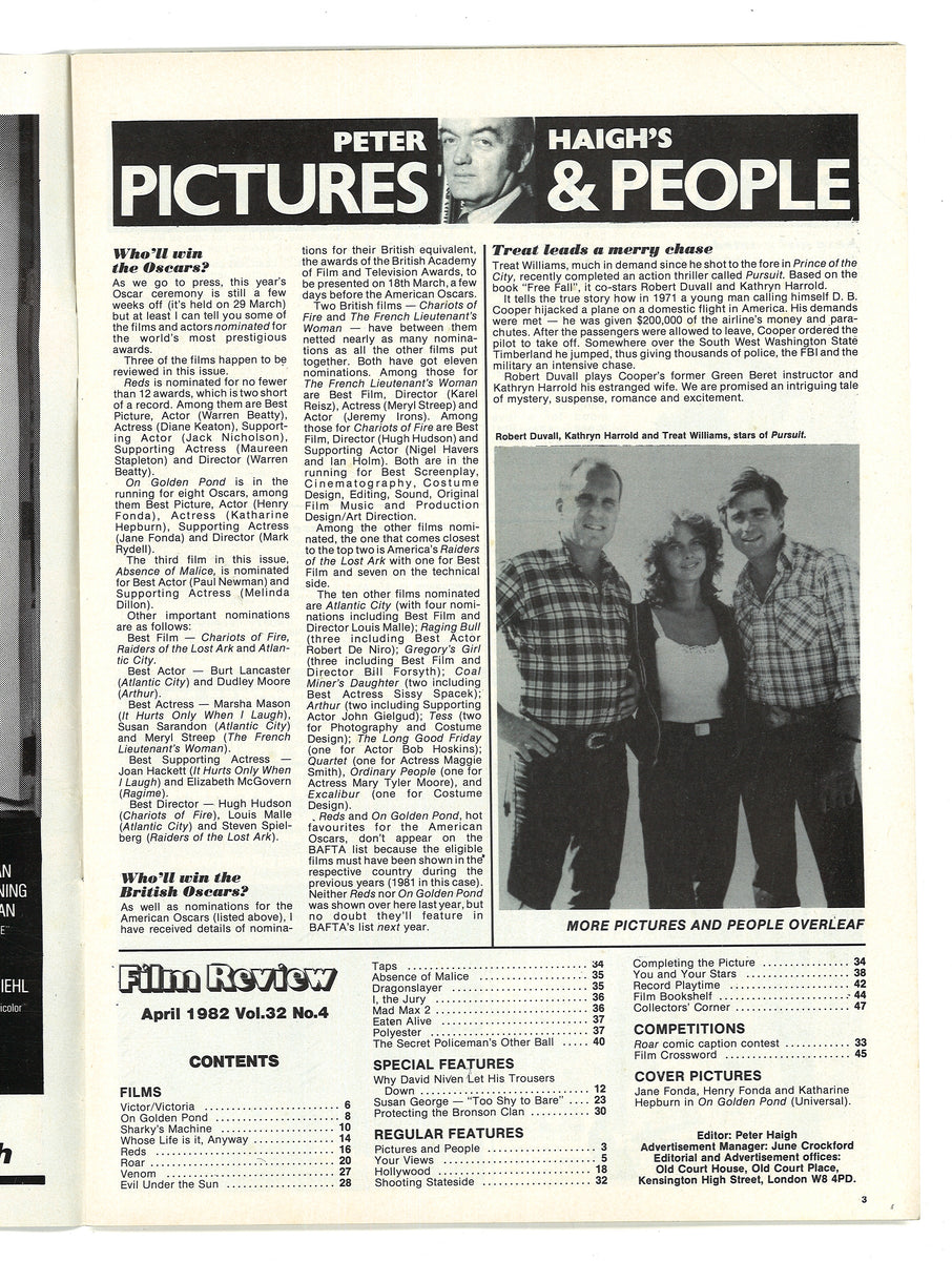 Film Review Apr 1982 – Vintage Magazine Company