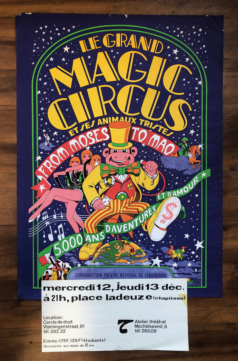 Le Grand Magic Circus, 1973 – Vintage Magazine Company
