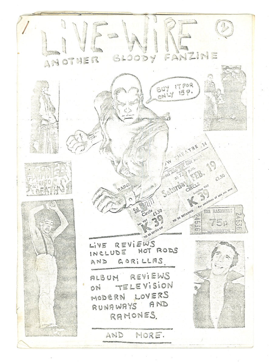 Live Wire No 1, 1977 – Vintage Magazine Company
